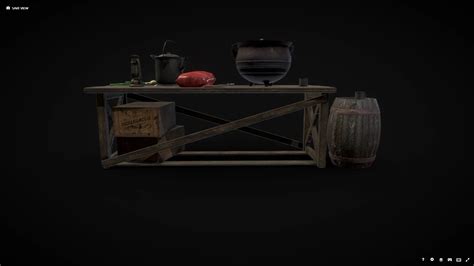 Game Asset Table For Preparing Flippednormals