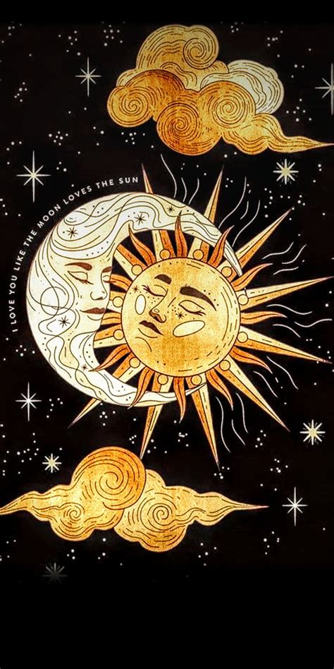 Sun And Moon Together Wallpaper Sun And Moon Wallpapers 75 Images