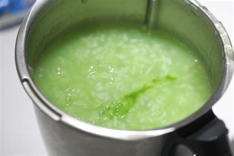 【荷叶粥（素食）的做法步骤图，怎么做好吃】gigi厨房里的光和热下厨房