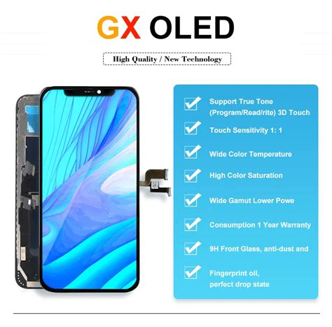 OLED GX Hex LCD Screen For Iphone X 12 Month Warranty