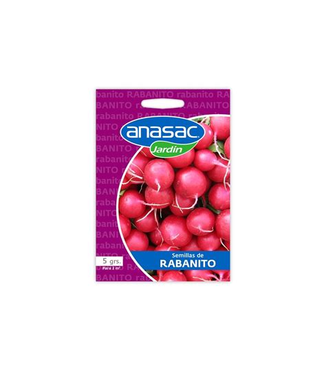 Semilla Rabanito 5 Grs