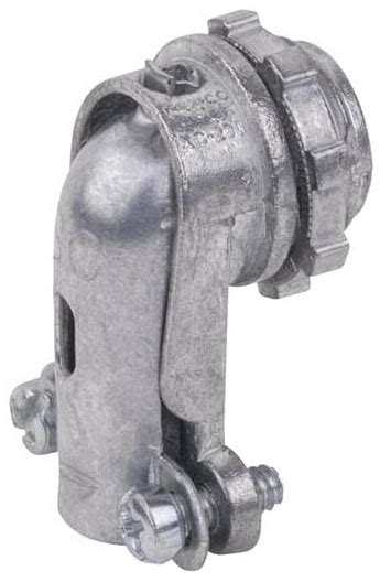 Steel City Xc292 34 Connector 90deg Acflex Die Cast Clamp