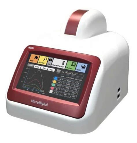 Single Beam Portable MicroDigital Nabi UV VIS Spectrophotometer Nm At In Thane