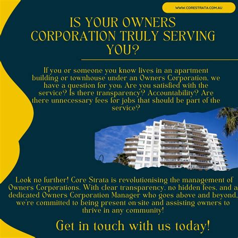 How Core Strata Is Revolutionizing Owners Corp Management Core Strata Management Posted On The