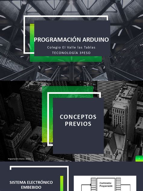 Presentación Arduino Parte1 Pdf Arduino Bienes Manufacturados