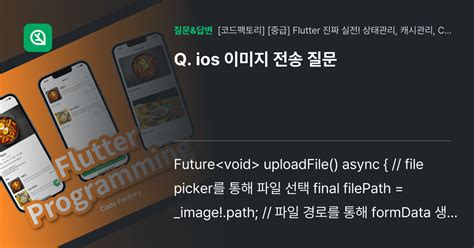 ios 이미지 전송 질문 인프런 커뮤니티 질문and답변