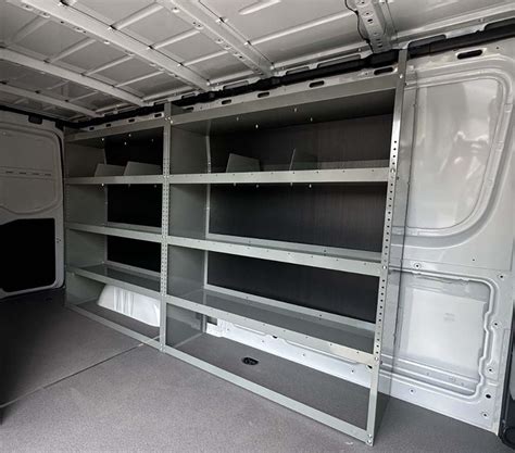 Van Organizers And Storage Melipron Van Shelves Fit Ford Transit Ram