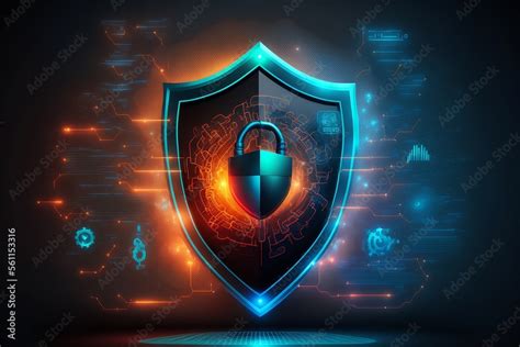 Firewall Internet Security Connection Protecting Your Online World From The Dark Side Of The