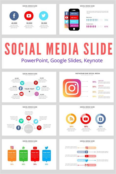 Best 13 Blue Social Media Analytics Report Template Canva Monthly