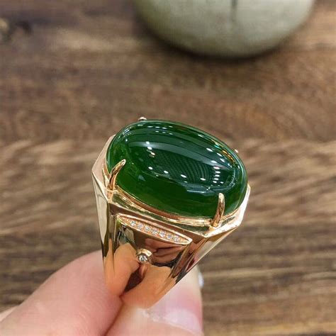 复古风尚 春季男士金镶玉戒指 时尚必备🔥 手饰 淘宝好物网
