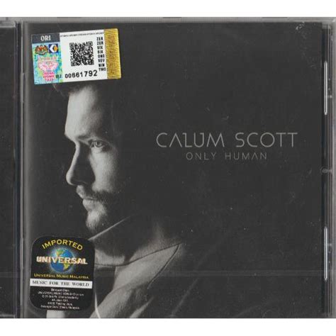 Calum Scott Only Human Cd Deluxe Imported Version Shopee Philippines