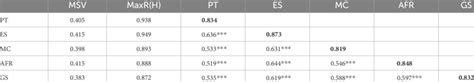inter construct correlations and validity concerns download