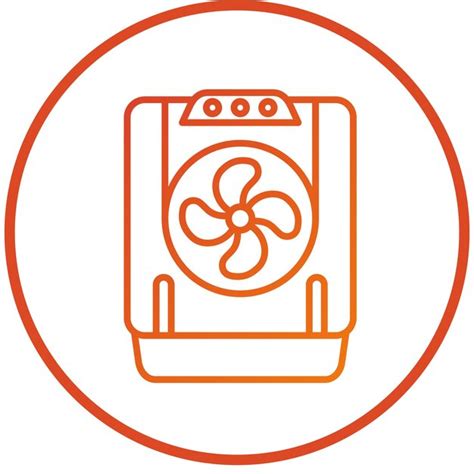 Premium Vector Air Cooler Icon Style