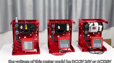 모바일 휴대용 디젤 펌프 키트 110220v 미니 연료 디젤 이송 펌프 세트 기계식 유량계 수동 건 및 호스 Buy 디젤 연료 펌프 세트디젤 펌프 도구 세트키트