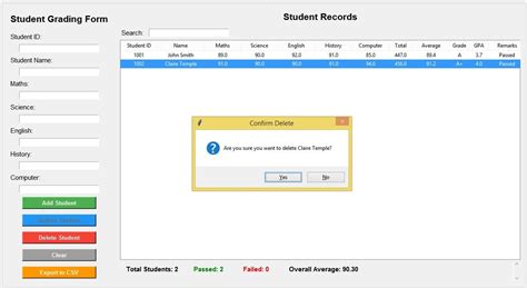 Student Grading System Using Tkinter And Sqlite In Python With Source