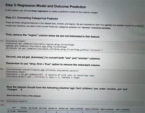 Solved Step 1 Data Preparation And Cleaning Perform The