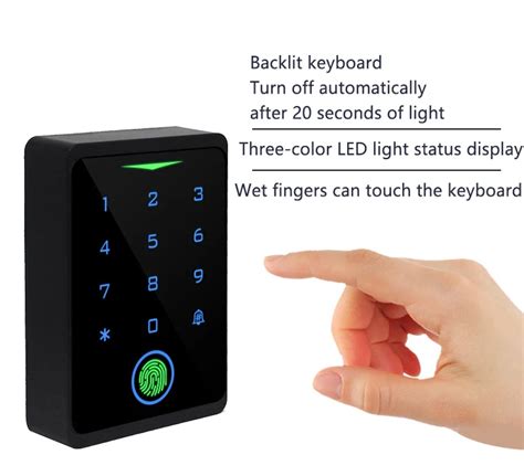 Tuya Smart Rfid Keypad Door Entry Access Controller Biometric Fingerprint Access Control With