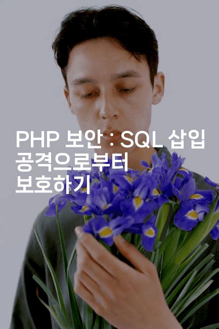 Php 보안 Sql 삽입 공격으로부터 보호하기 보안냥이