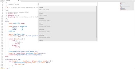mohaa syntax highlighting for sublime text