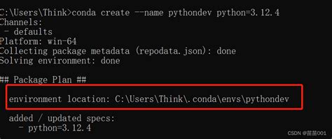 Python的conda的库安装和配置、激活python安装conda Csdn博客