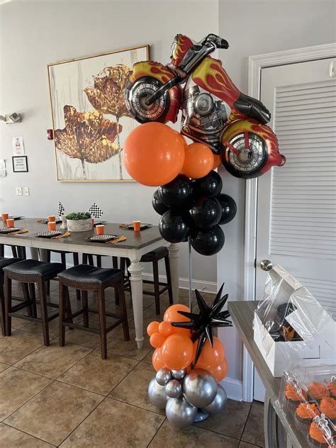 Harley Davidson Birthday Party Ideas Photo 2 Of 15 Catch My Party