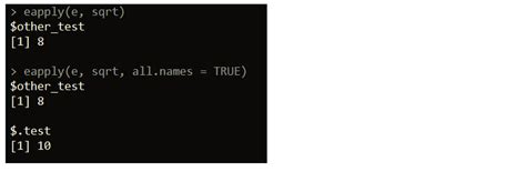 Those Other” Apply Functions