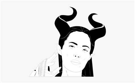 Maleficent Free Maleficent Horns Vector Hd Png Download