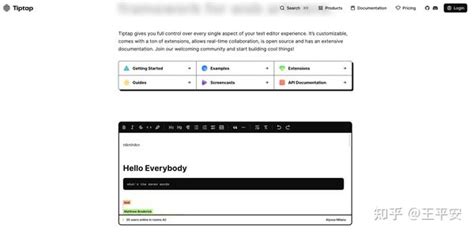 灵活可扩展，2023年值得尝试的13款富文本编辑器 知乎