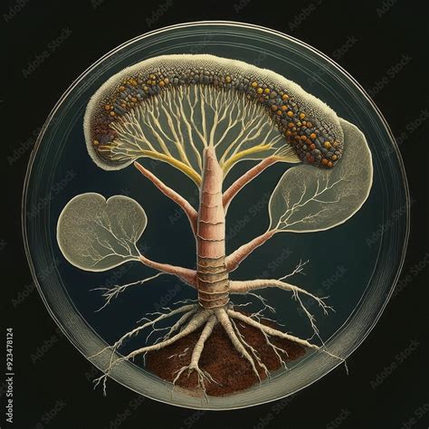 Timelapse Of Trichoderma Colonizing A Plant Root Series Of Frames Trichoderma Fungus