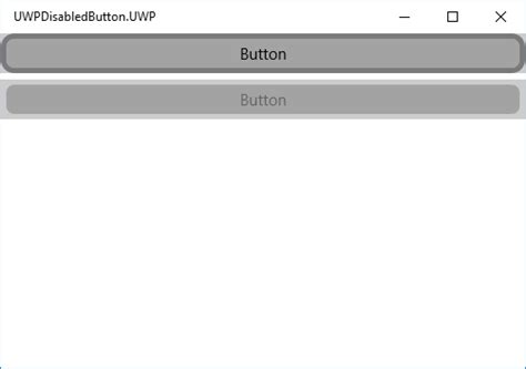 Border And Cornerradius Are Not Respected In Uwp When Button Is Disabled · Issue 6474 · Xamarin