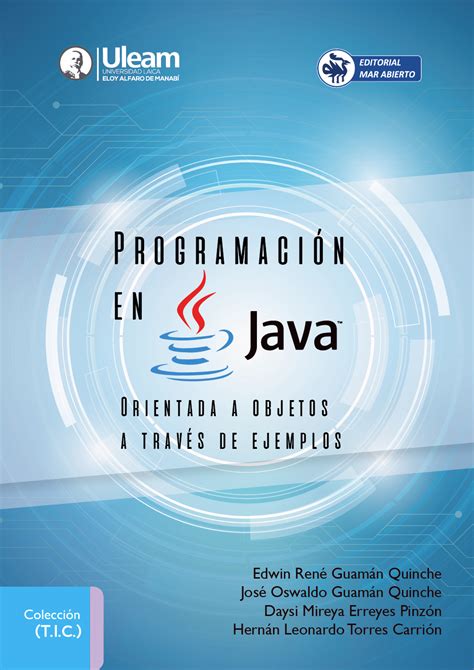 Ediciones Uleam Programación en Java