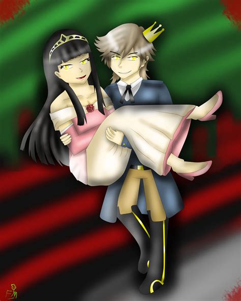 Prince And Princess Shadow Version By Fumikomiyasaki On Deviantart