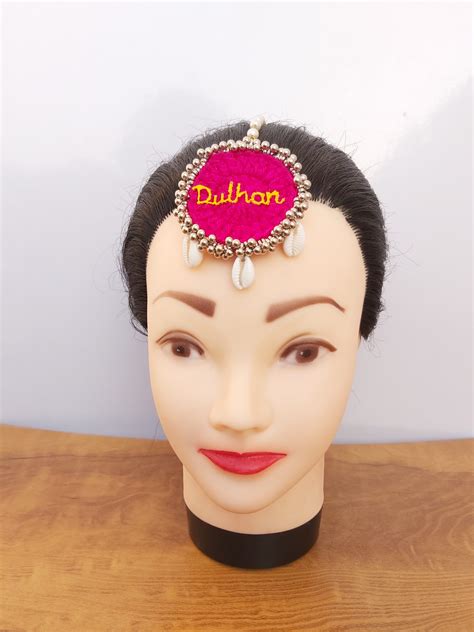 319 Pink Dulhan Mang Teeka