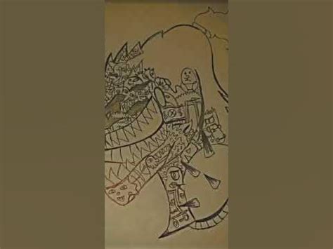 Drawing Of Zhc Dragon Logo Youtube
