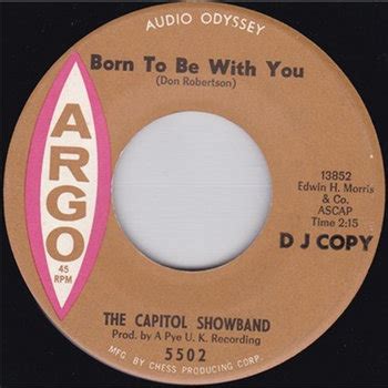 Born To Be With You Far Far Away The Capitol Showband