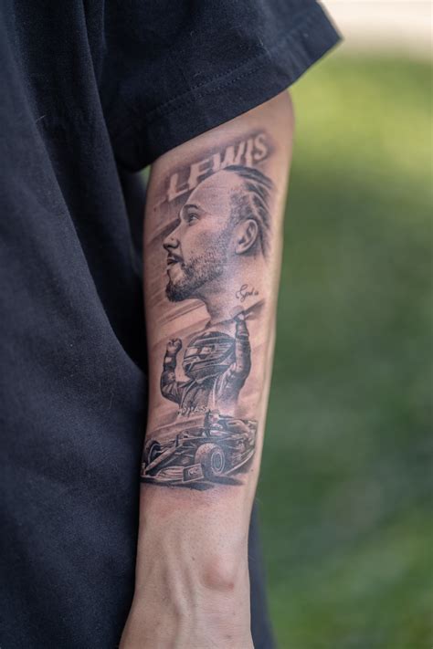 Lewis Hamilton Tattoo