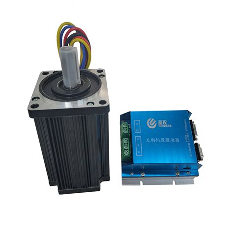 Servo Brushless DC Motor DC V Kw R A With Driver Servo BLDC Motor V And Servo Motor