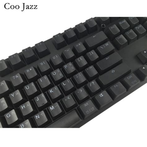 Cool Jazz Double Shot Black Thick Pbt Ansi Korean Vicedeal