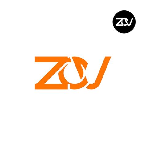 Premium Vector Zsj Logo Letter Monogram Design