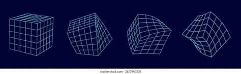 Distorted Cubes Royalty Free Images Stock Photos Pictures Shutterstock
