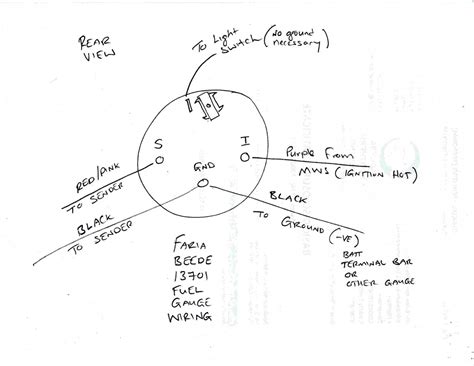 Marine Fuel Sending Unit Wiring Diagram Wiring Diagram