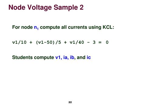 PPT ECE 221 Electric Circuit Analysis I Chapter 7 Node Voltage Method PowerPoint Presentation