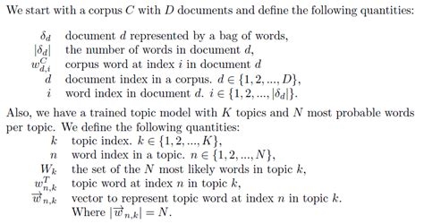 Cᵥ Topic Coherence Explained Towards Data Science