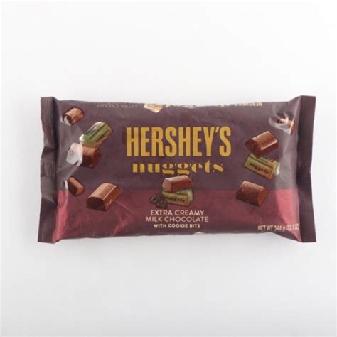 Hershey Nugget Extra Creamy Milk Chocolate With Cookie Bits 344g