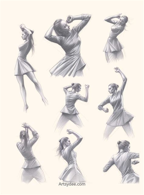 Enhance Your Art A Collection Of 50 Essential Female Poses For