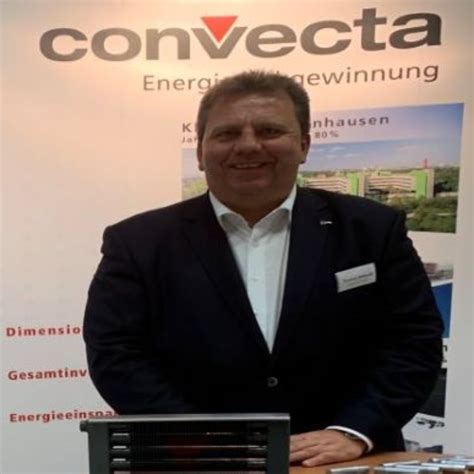 Thomas Witthoff Verkaufsleiter Deutschland Convecta Gmbh Prokurist Klima Und