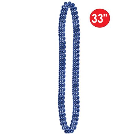 Bead Blue 33 75mm Blue Beads Cash And Carry Paper Co