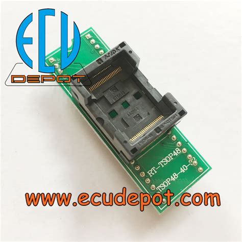 Automotive Commonly Used 48 Pin Flash Chip Programming Sockets