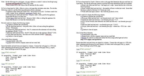 Please Need Help Html Css And Javascript Problems