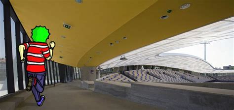The Ring Stadium In Slovenia Extensions The Existing Building With
